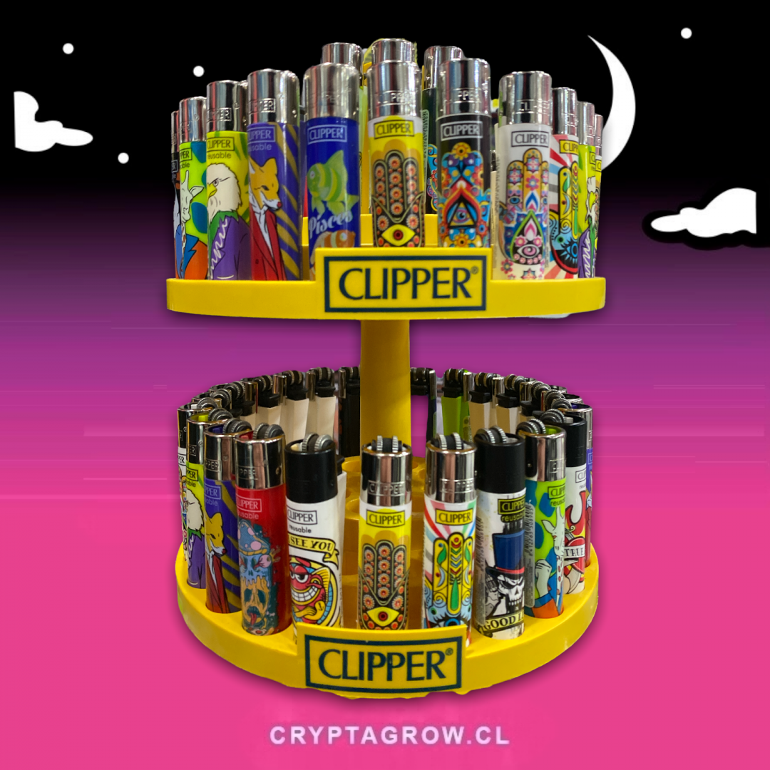 CLIPPER ENCENDEDOR RECARGABLE VARIEDADES - CRYPTA GROWSHOP